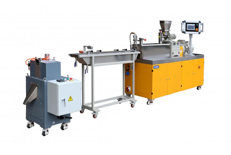 Lab twin screw extrusion line-Lab twin screw extrusion line